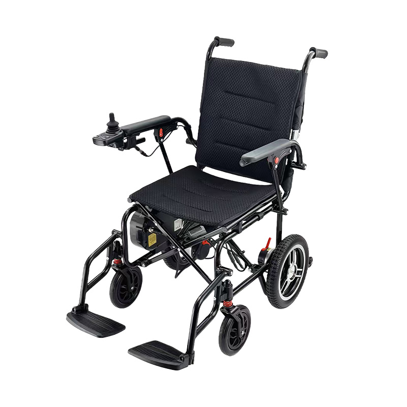 Travel Folding Electric Wheelchair 24V Brushless Motor, Easy to Carry