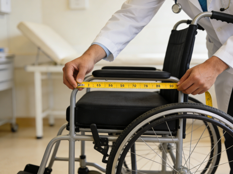 How to Measure a Wheelchair Correctly